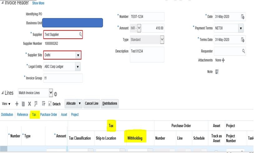 Oracle Application's Blog: Chapter 88: Oracle Fusion Tax Implementation