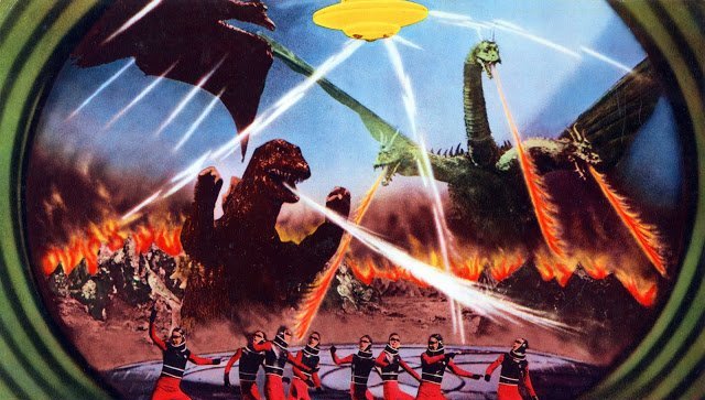 SPACE MONSTER: GODZILLA VS MONSTER ZERO AKA INVASION OF ASTRO MONSTER ...