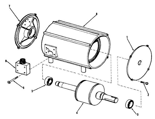 Ac Motor Exploded View ~ Ac Motor Kit Picture