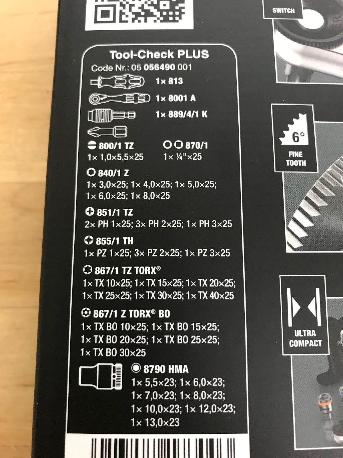 苗爸車庫: [開箱] Wera Tool-Check Plus 39件工具組