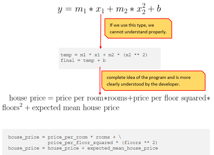 How do I choose the perfect names for variable of programming?
