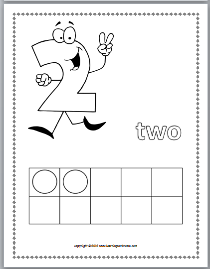 Number Coloring Pages - Best Coloring Pages
