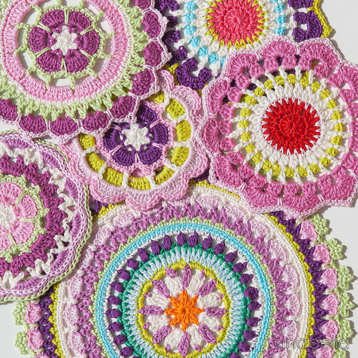 Colorful crochet summer projects on my work table | Anabelia Craft ...