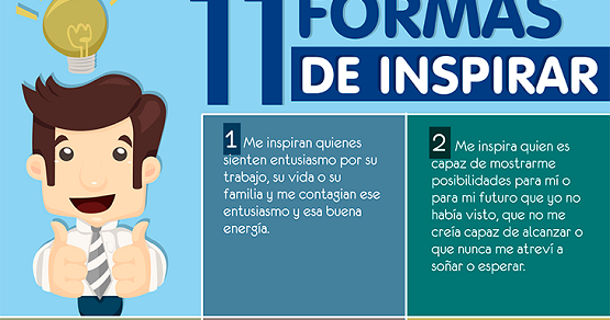 PSICOLOGOS PERU: 11 FORMAS DE INSPIRAR (INFOGRAFIA)