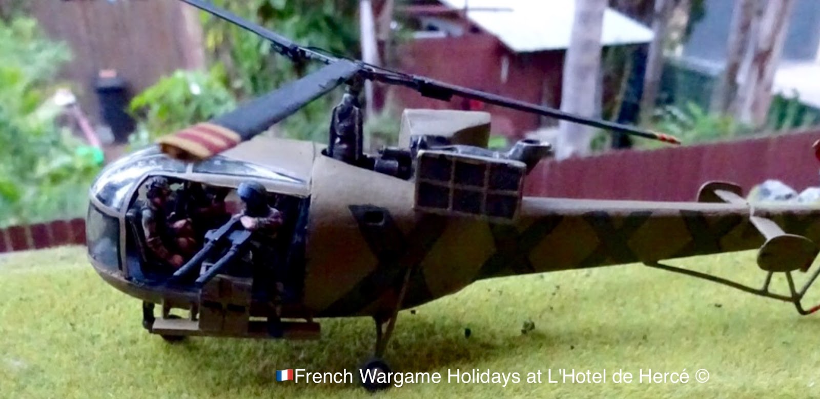 Kampfgruppe Willow: 28mm Rhodesian Light Infantry and Alouette III G car