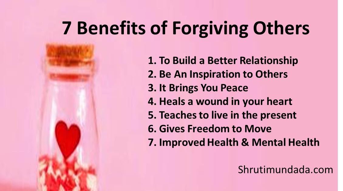 7 Benefits of Forgiving Others दूसरों को क्षमा करने के 7 लाभ