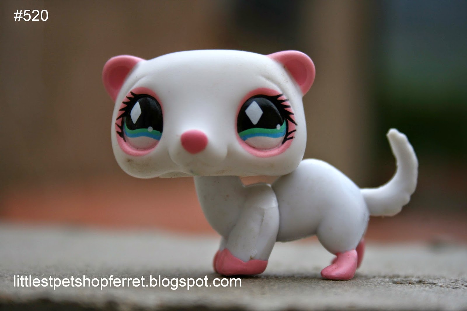 Littlest Pet Shop colección hurones.: LPS Ferret #520