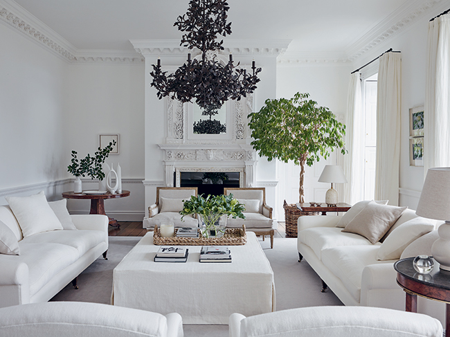 For the love of white- Chrissie Rucker's amazing house in the English ...