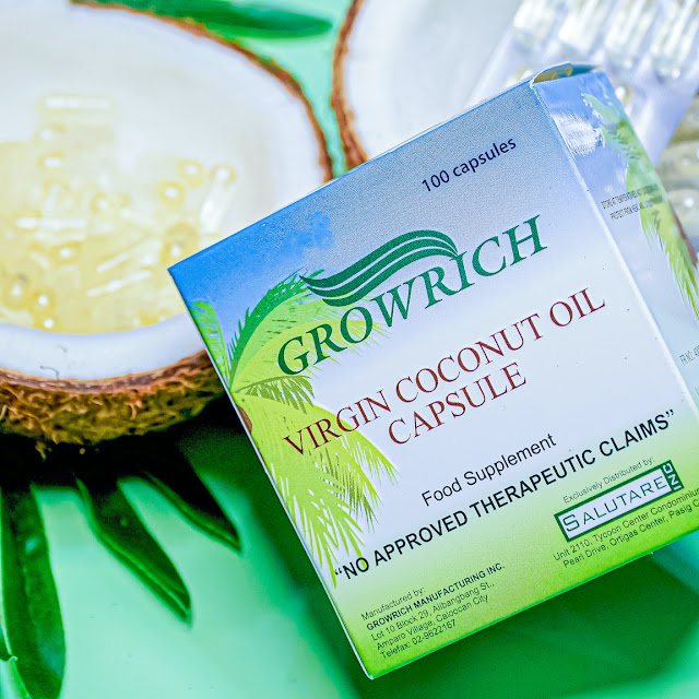 Lemon GreenTea: GROWRICH Virgin Coconut Oil Capsules are all-natural ...