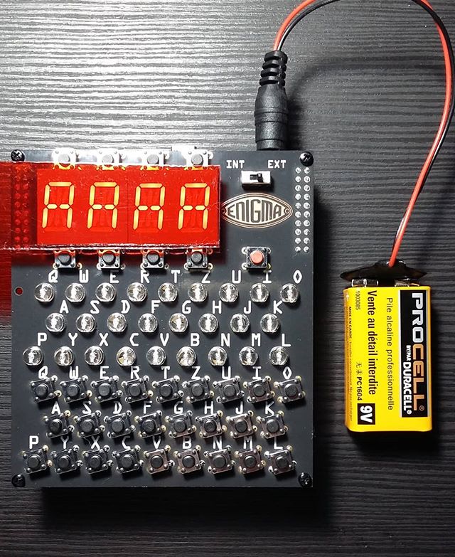 Arduino Enigma Machine Simulator : PicoEnigma, a Universal Enigma ...