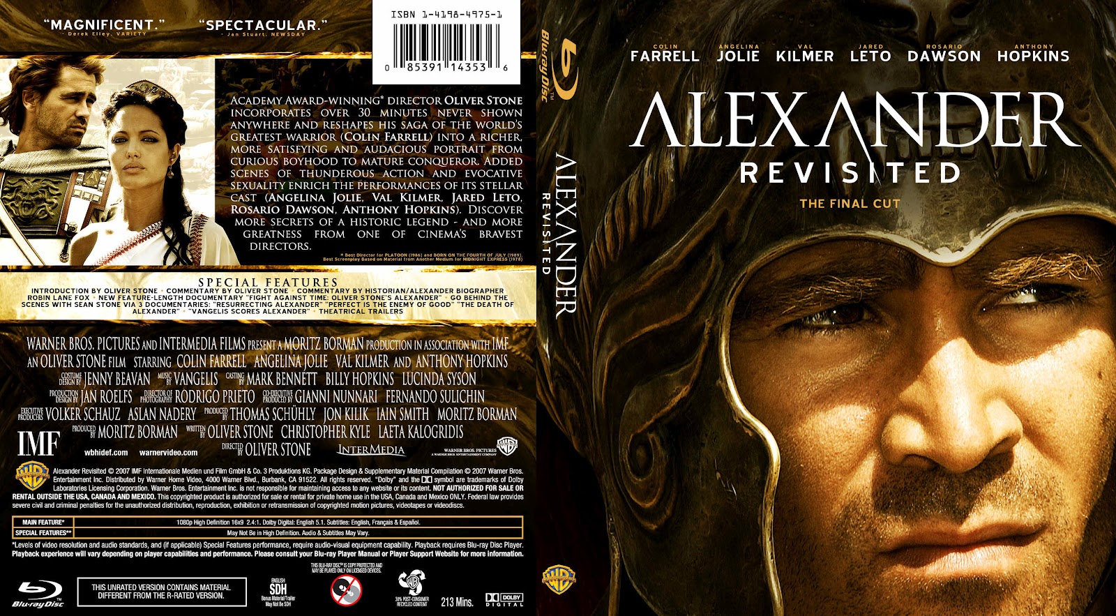 Alexander (2004) | Movie Poster and DVD Cover Art