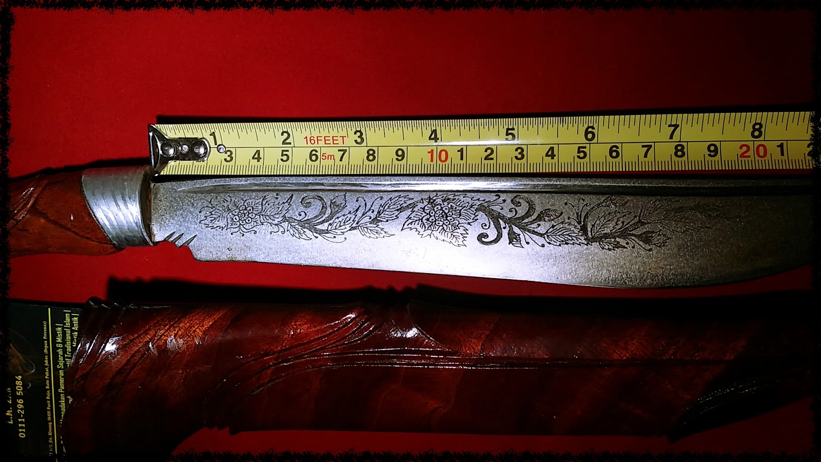 SELANGKAH KE ALAM MISTIK: PARANG BUNGA BESI