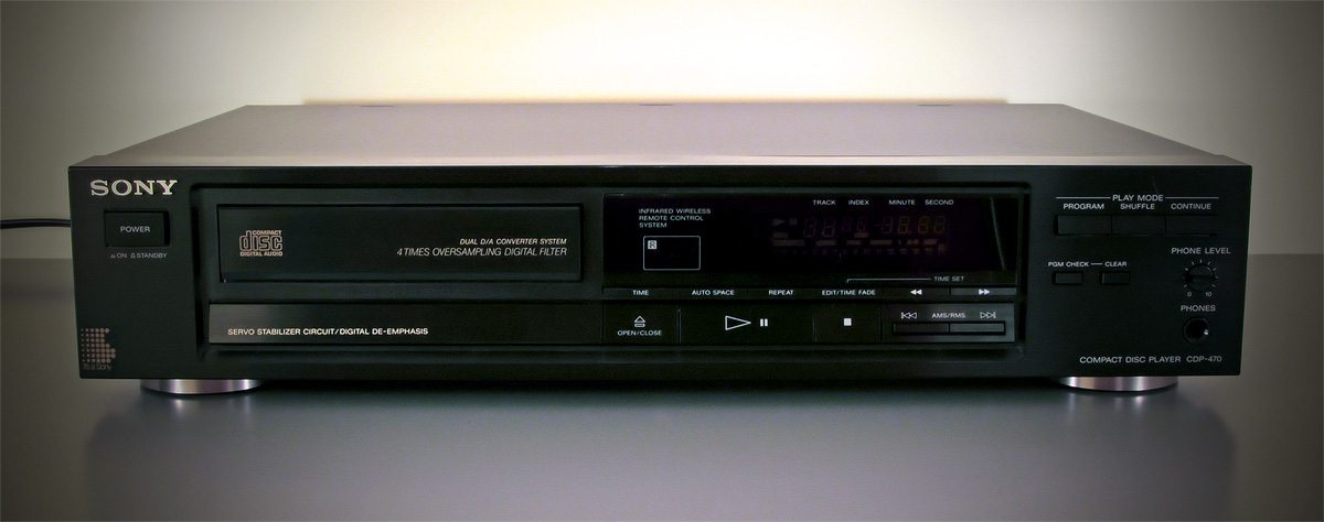 Marlene's Musings: Review: Sony CDP-470