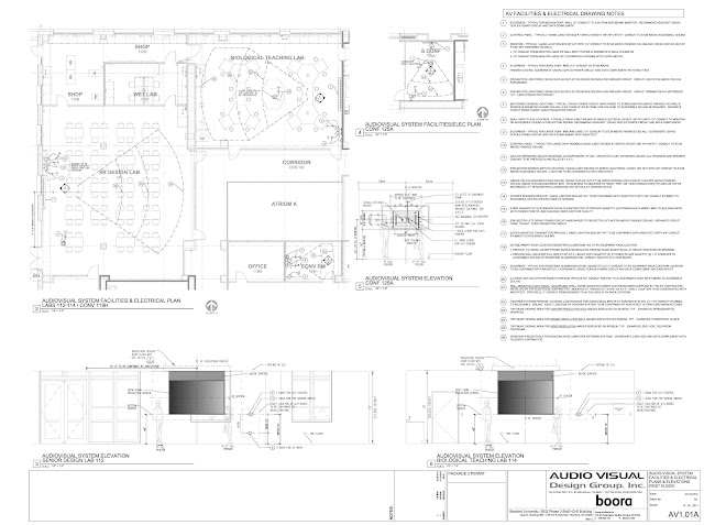 ARCXEN CAD Design Studio: Audio Visual Engineering Drawings