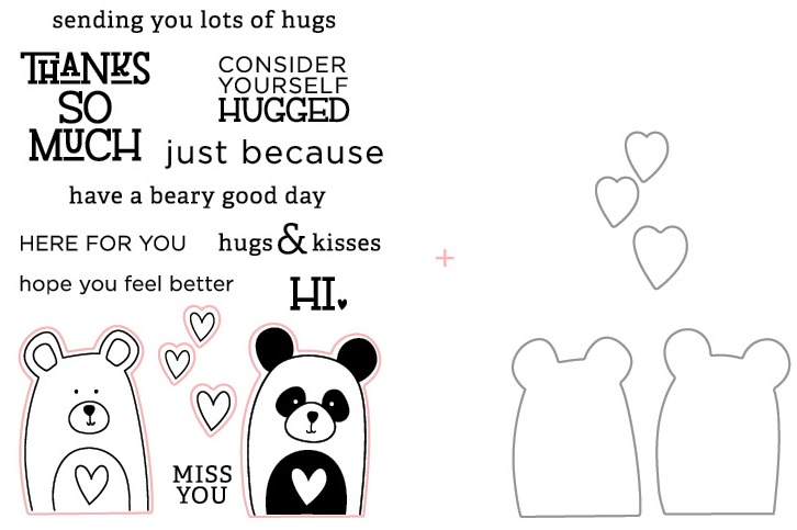 Inking Idaho: Paper Hugs Card and Gift Bag Die