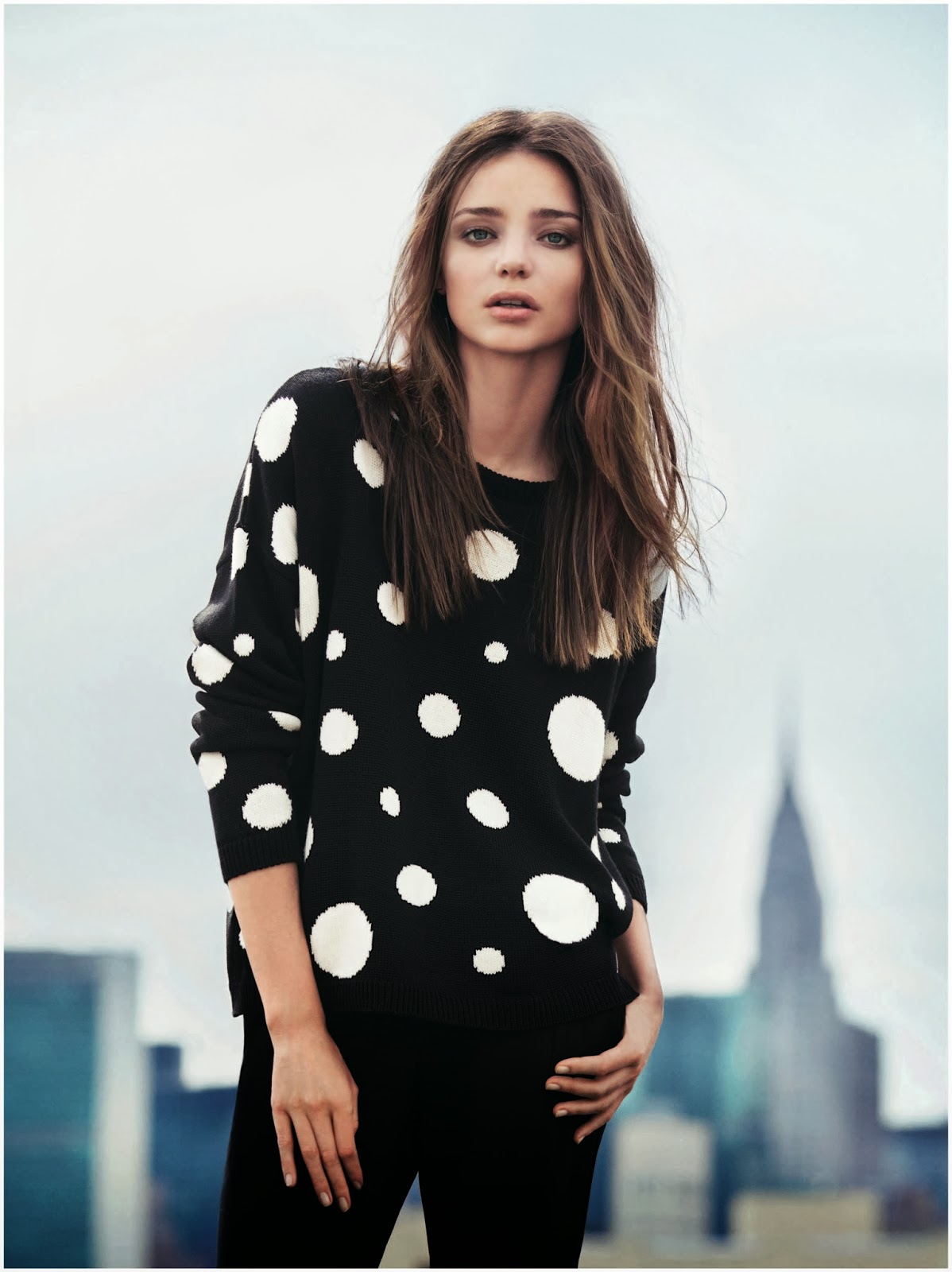MIRANDA KERR LA IMAGEN INVERNAL DE MANGO