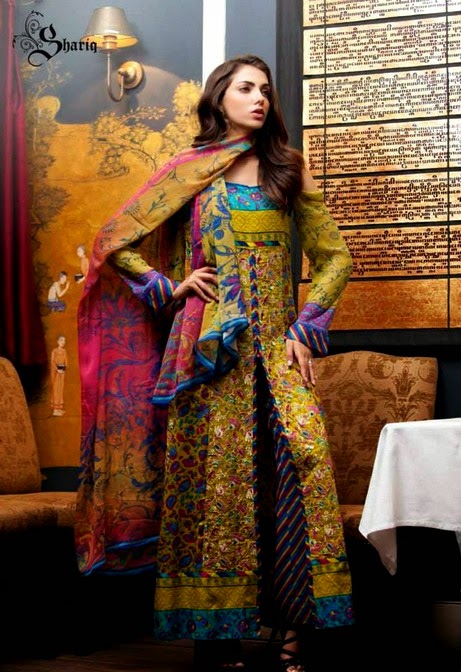 Libas Embroidered Collection 2014 by Shariq Textile ~ She9 | Change the ...