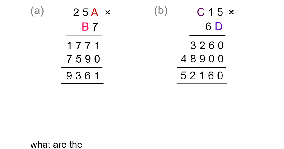 MEDIAN Don Steward mathematics teaching: non-calculator multiplication ...