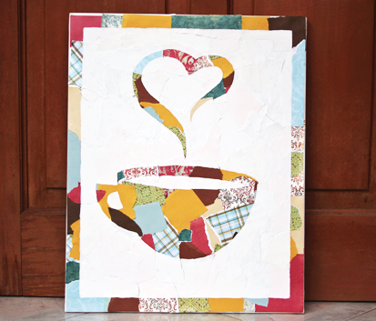 Wall art - 20 ways to Mod Podge canvas. - Mod Podge Rocks