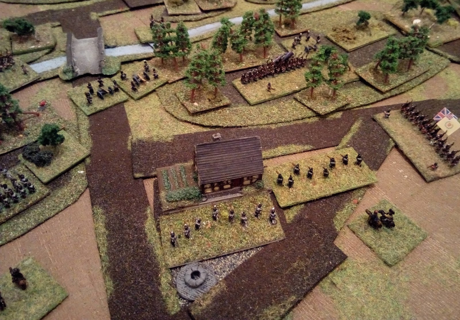 Heretical Gaming: Battle of Freeman's Farm (1812) - A Polemos Ruse de ...