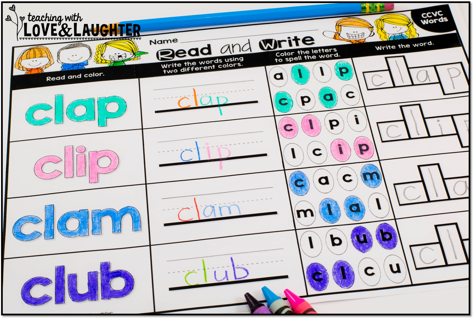 Teaching With Love and Laughter: Fun and Engaging Phonics Printables
