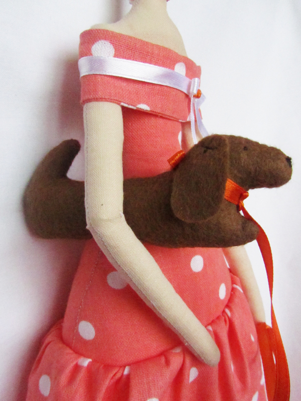 Handsome Handmade: Tilda Lady with a Dog or Fruitgarden Angel crafted by me