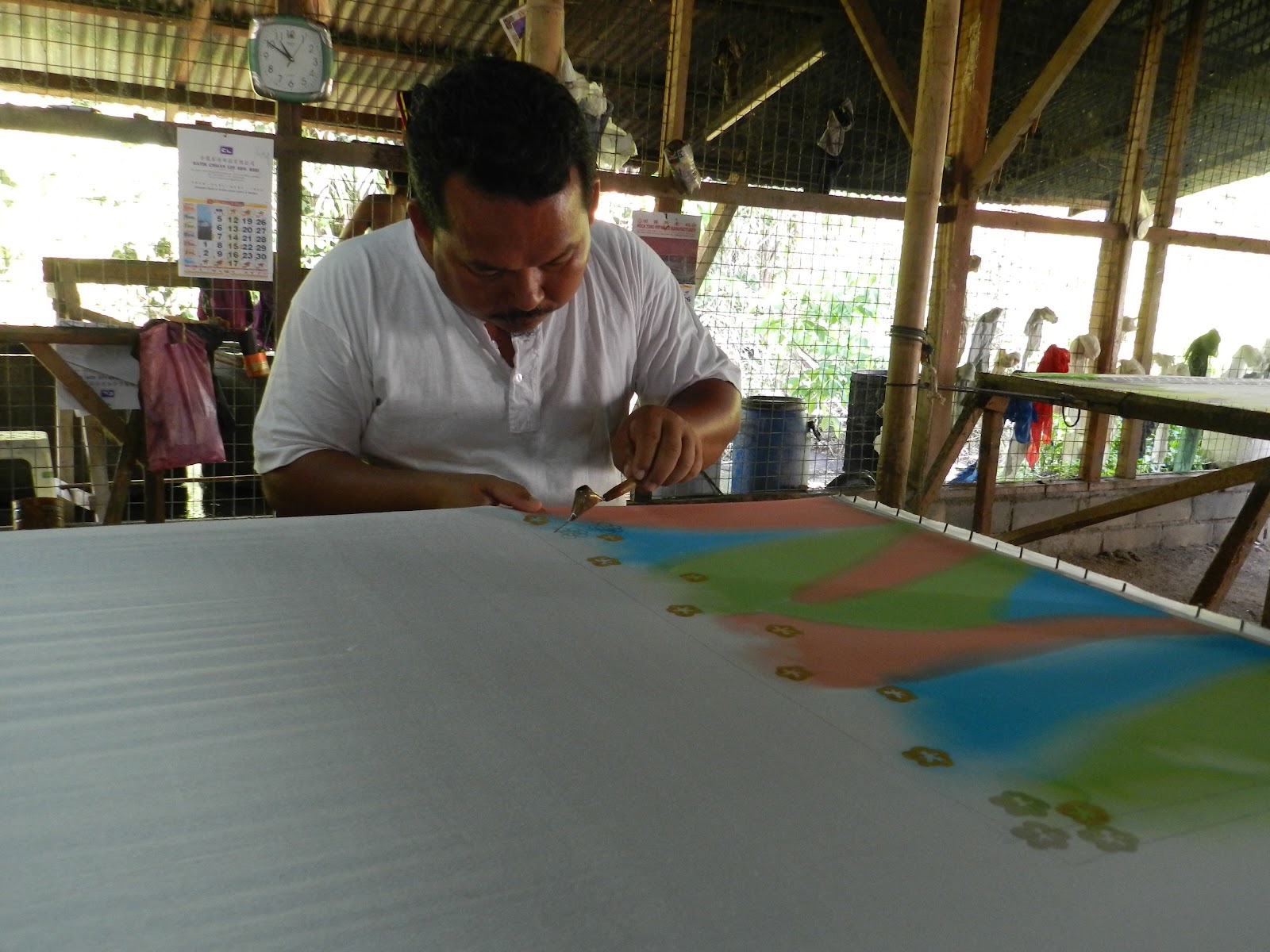 The Art Of Malay Batik: Process Of Making Batik