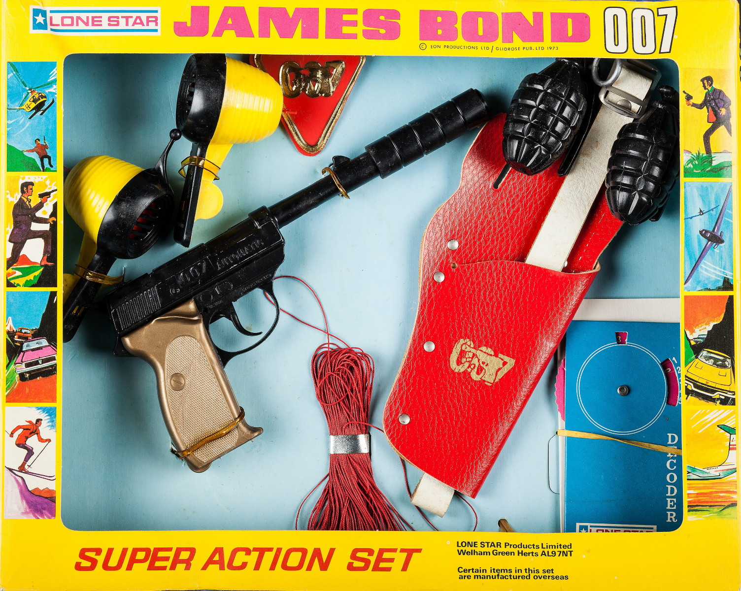 CRIVENS! COMICS & STUFF!: LONE STAR JAMES BOND 007 SUPER ACTION SET...