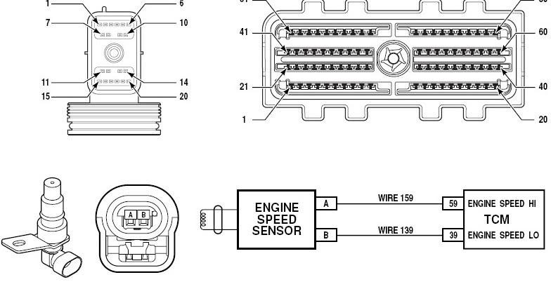 DTC P0726/ P0727 Engine Speed Sensor Circuit Performance/ No Signal ...