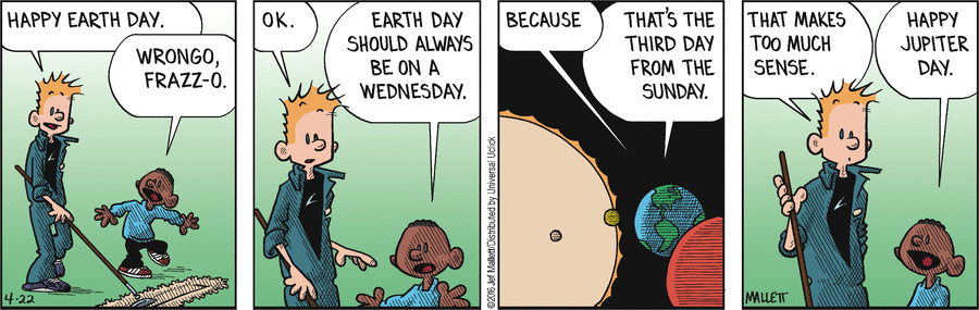 Kleefeld on Comics: On Strips: Earth Day 2016