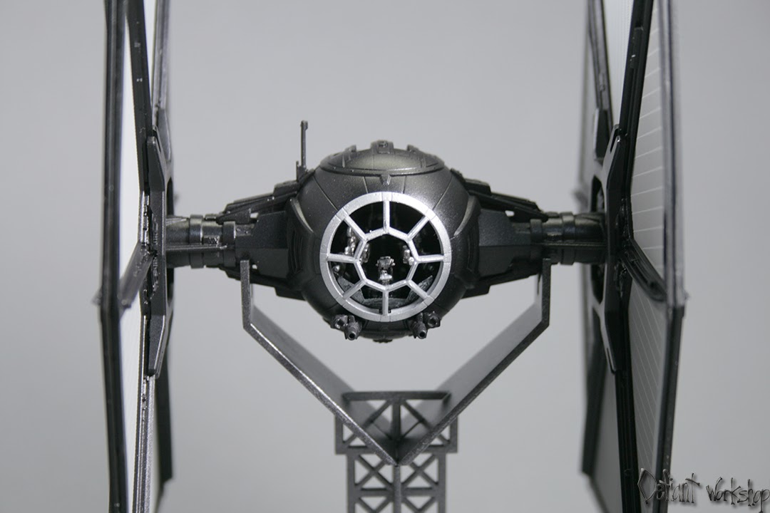 Defiant Workshop: Model Showcase: First Order TIE Fighter (Bandai)