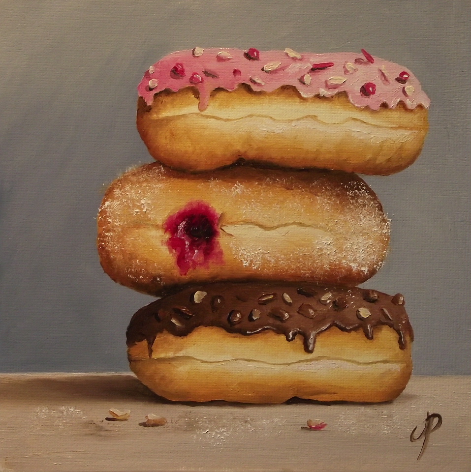 Jane Palmer Fine Art: Doughnuts #5