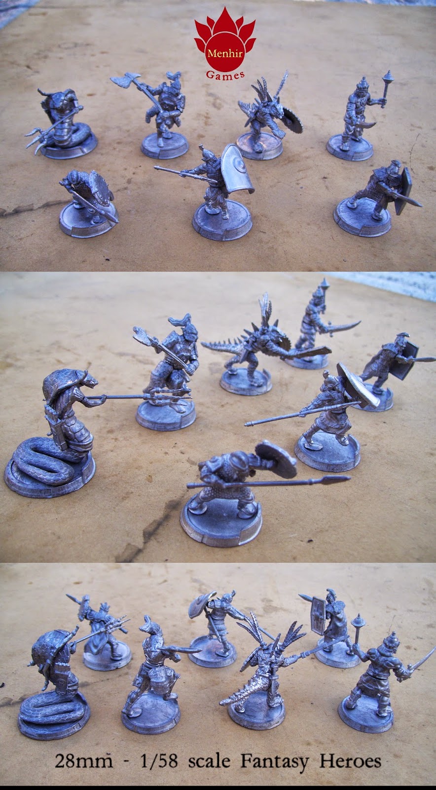 [TMP] "Aztec Elf & Arabic Dwarf 28mm fantasy characters" Topic