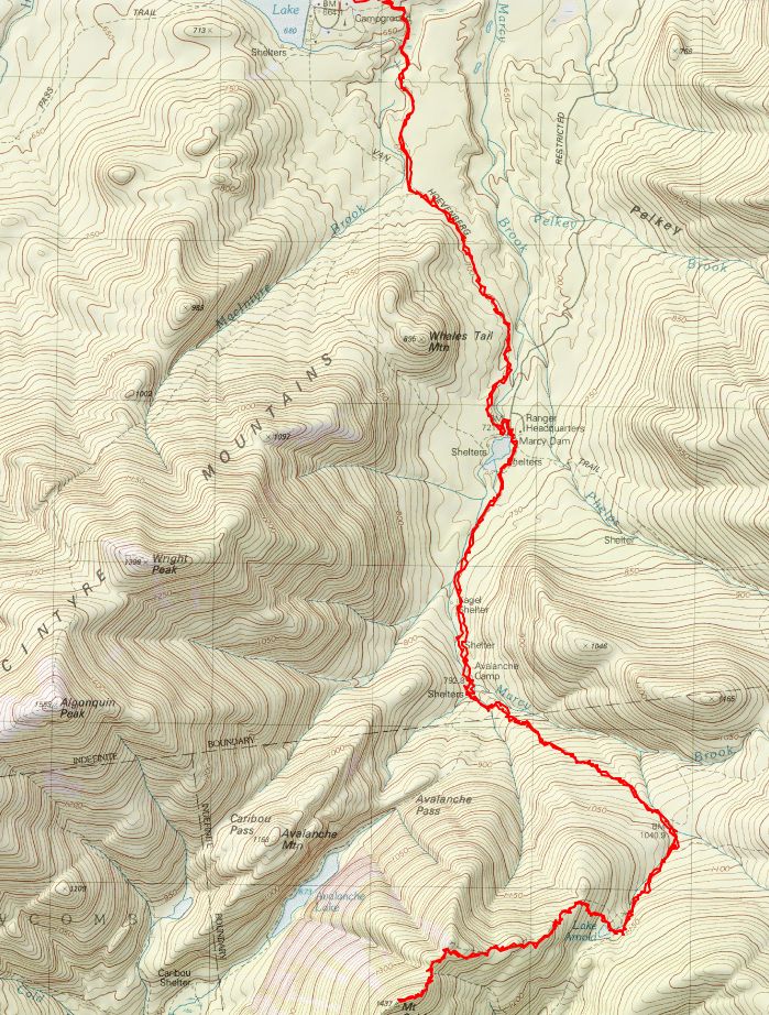 Off on Adventure: Mount Colden - High Peaks Wilderness - 1/19/13
