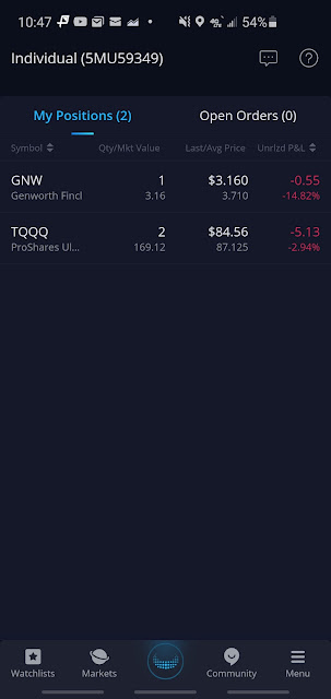June 2020 Webull Account