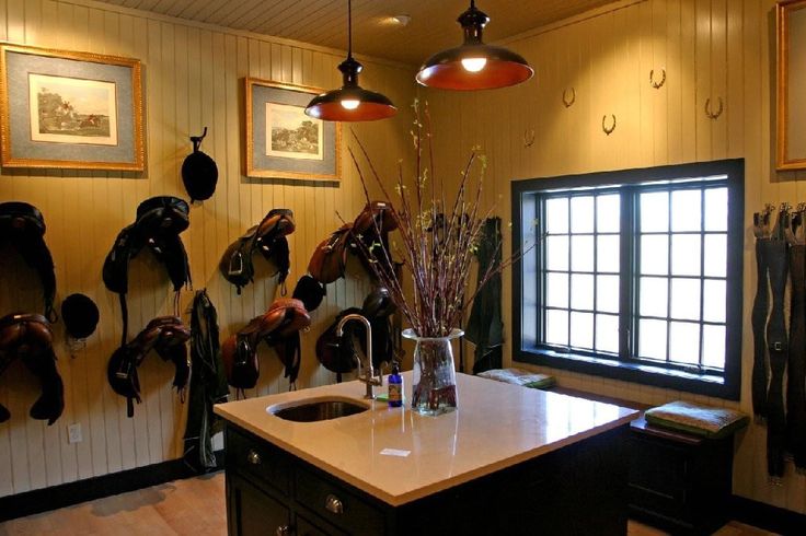 Horse Country Chic: Tack Rooms Extraordinaire