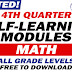 MATHEMATICS - 4th Quarter Self-Learning Modules (SLMs) - DepEd Click