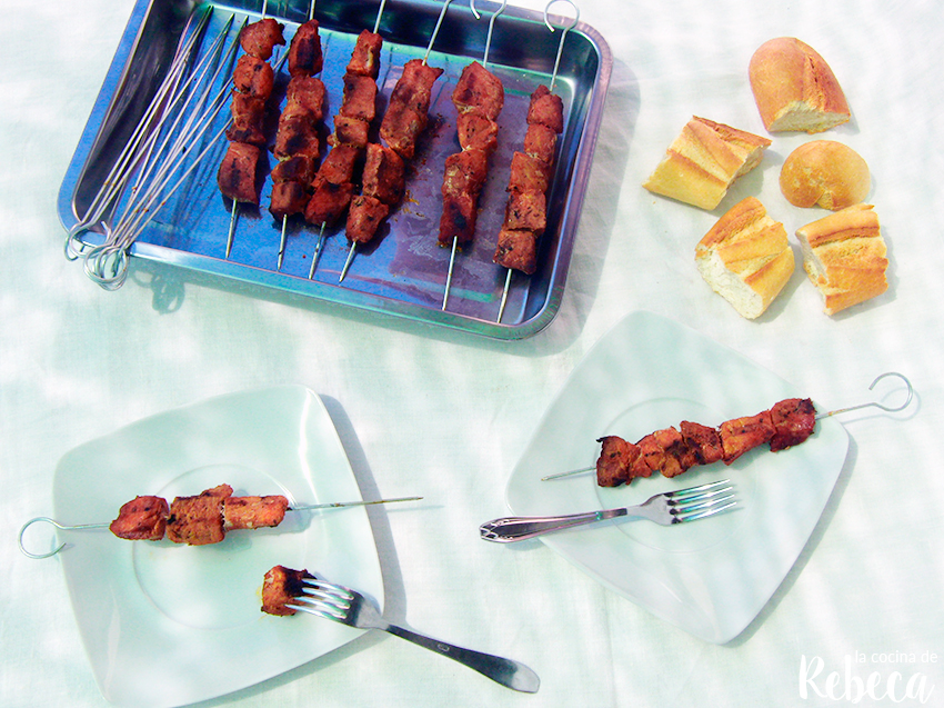 La cocina de Rebeca: Pinchos morunos