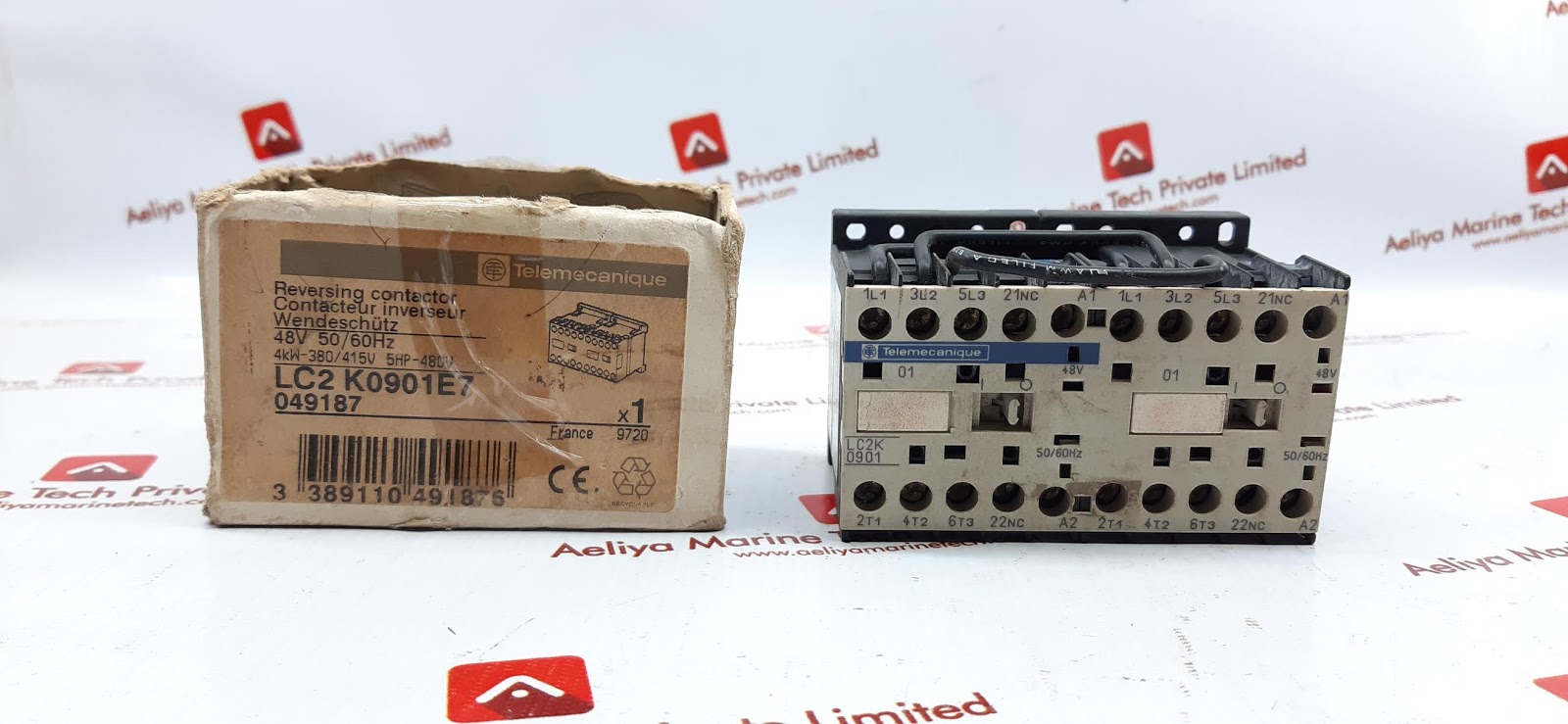 TELEMECANIQUE LC2K 0901 REVERSING CONTACTOR - Aeliya Marine