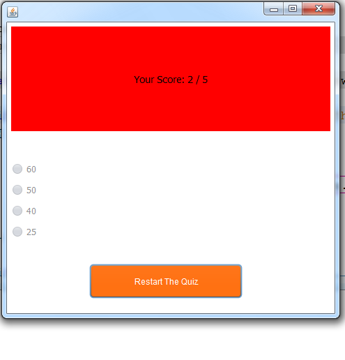 Java Quiz App Source Code C Java Php Programming Source Code