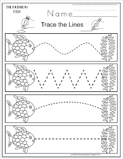 THE RAINBOW FISH BOOK UNIT ADD ON ~ Book Units by Lynn