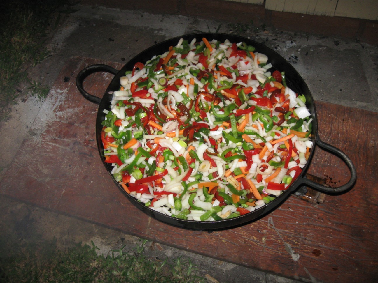 Comidas con historias: Y que tal unos chorizos en el disco de arado?