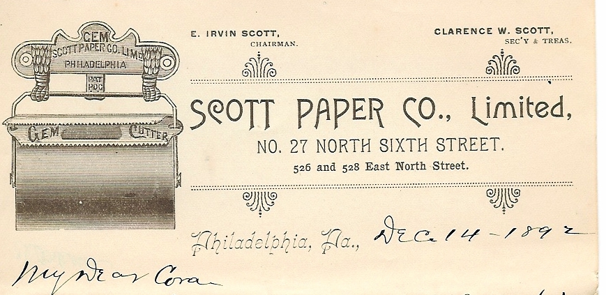 Under The Nut Tree Genealogy: A Genealogy Post about Toilet Paper-- Why ...