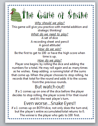 Live and Learn: Guided Math...Keep It Simple, Silly