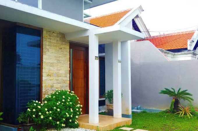 INSPIRASI..!! Inilah 45 Model Tiang Teras Rumah Minimalis Modern yang ...
