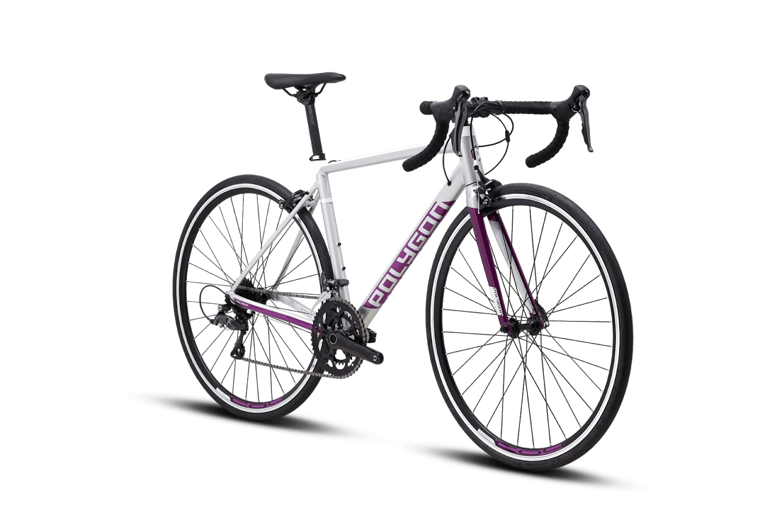 STRATTOS S2 SILVER PURPLE (2020) | Polygon Roda Malaka Bikes