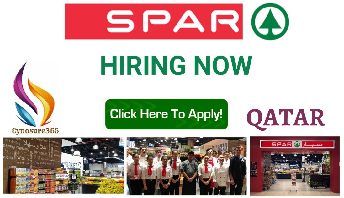 SPAR QATAR HIRING NOW - CYNOSURE365