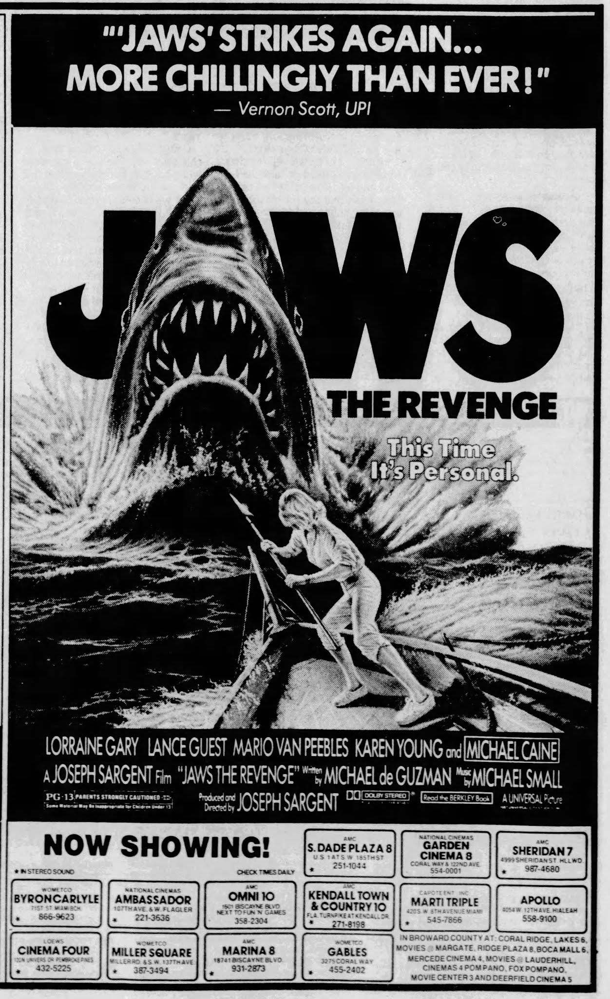 Happyotter: JAWS: THE REVENGE (1987)