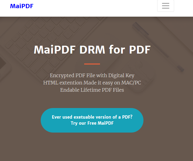 MaiPDF : how to add free DRM to a PDF file - set expiration date on pdf ...