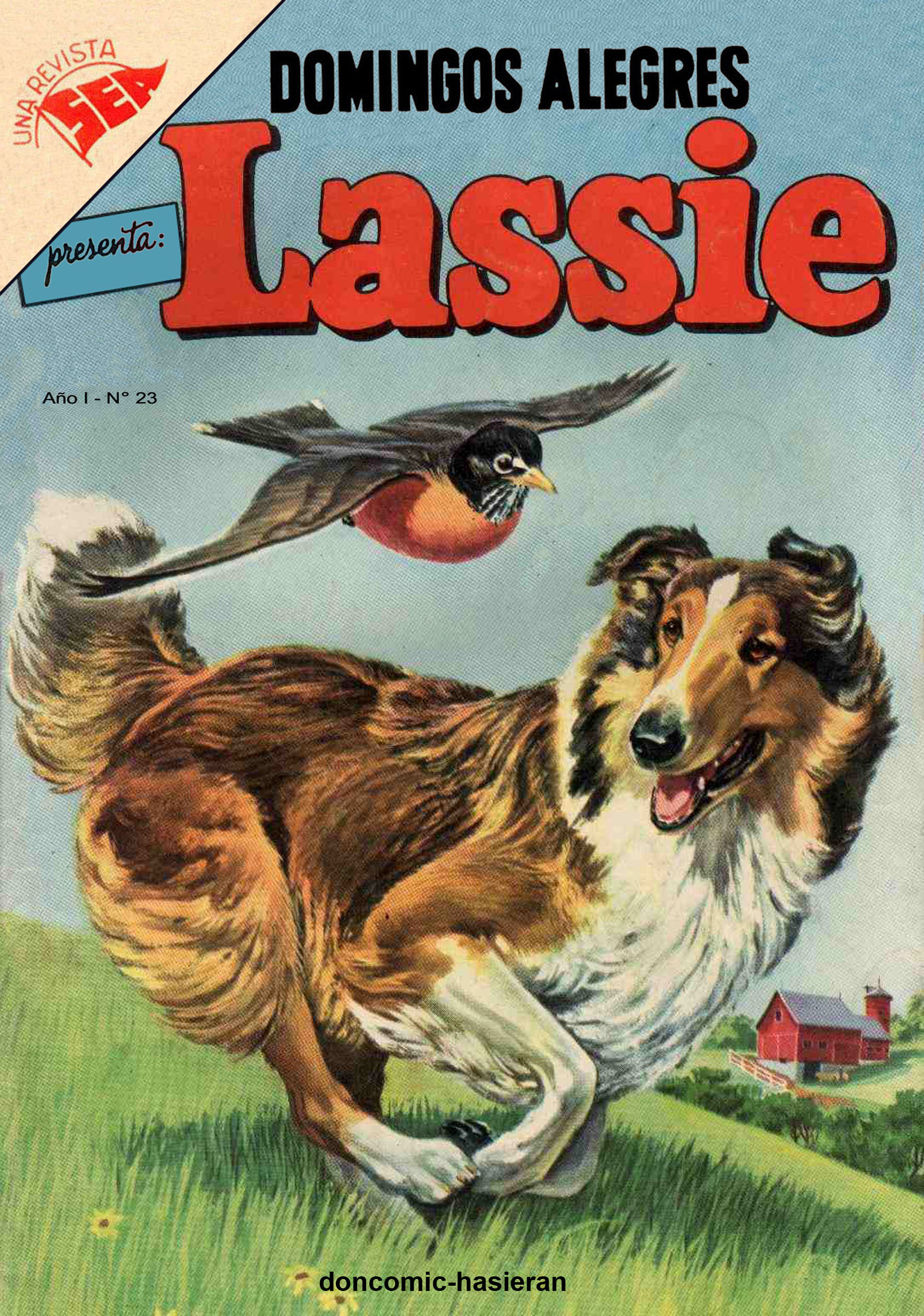 LASSIE-DOMINGOS ALEGRES -0488 -LEITURA ONLINE DE QUADRINHOS